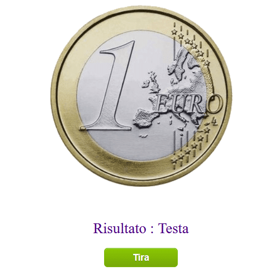 Lancia una moneta: Testa o Croce Online